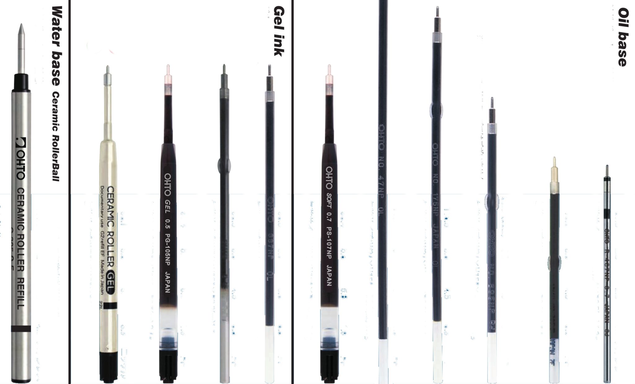 Refill | Writing Pens | OHTO